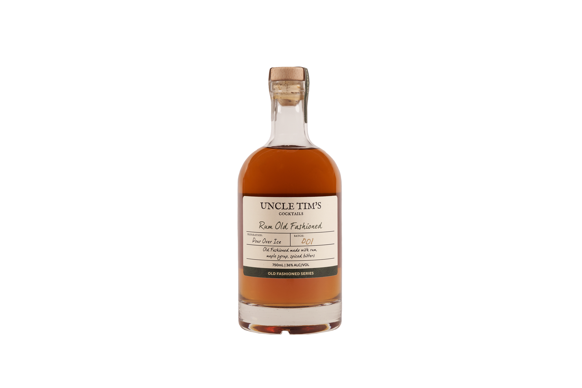 Rum Old Fashioned – Uncle Tim's Cocktails