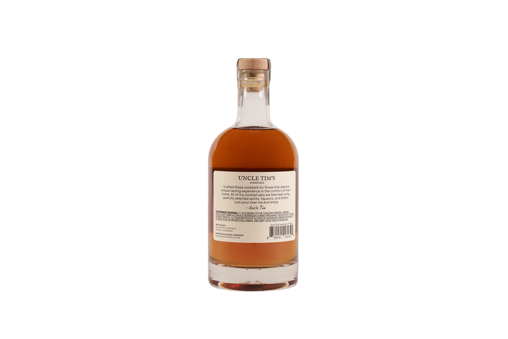 Rum Old Fashioned – Uncle Tim's Cocktails