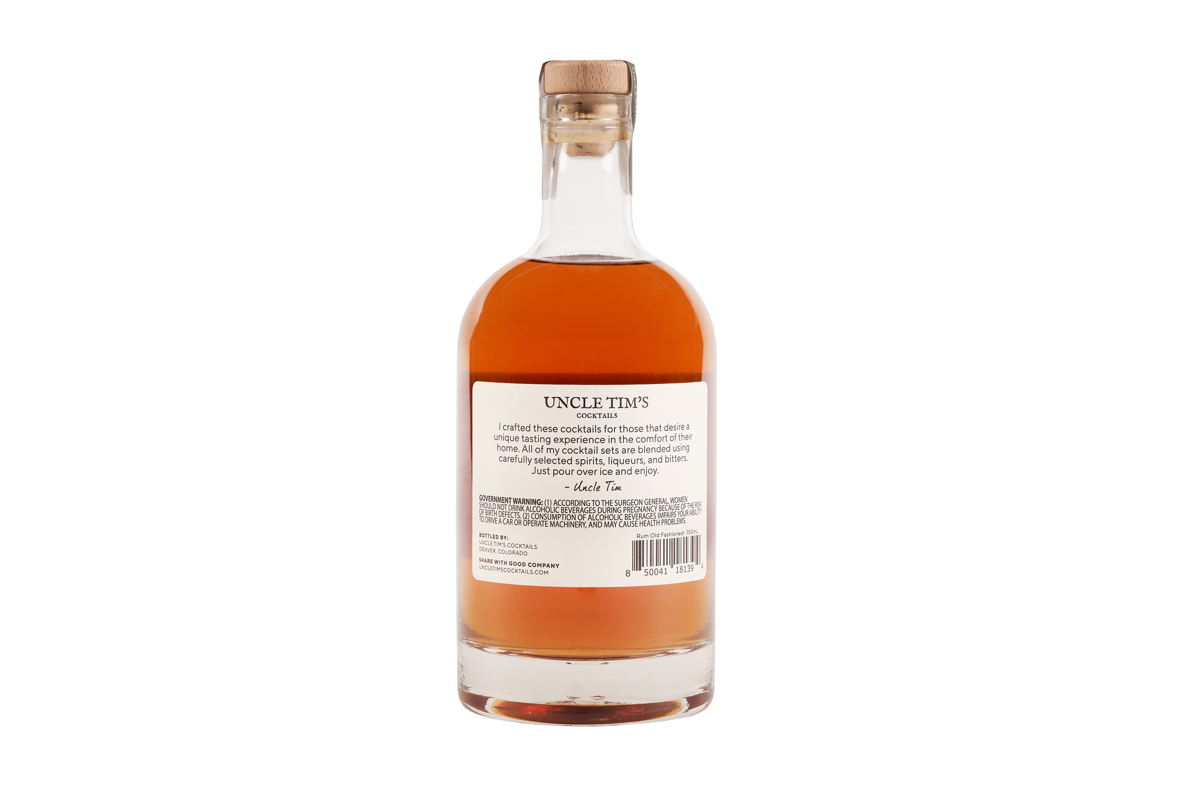 Rum Old Fashioned – Uncle Tim's Cocktails